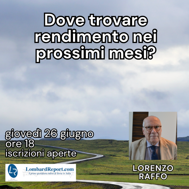 “Dove trovare rendimento nei prossimi mesi?” un webinar con Lorenzo ...